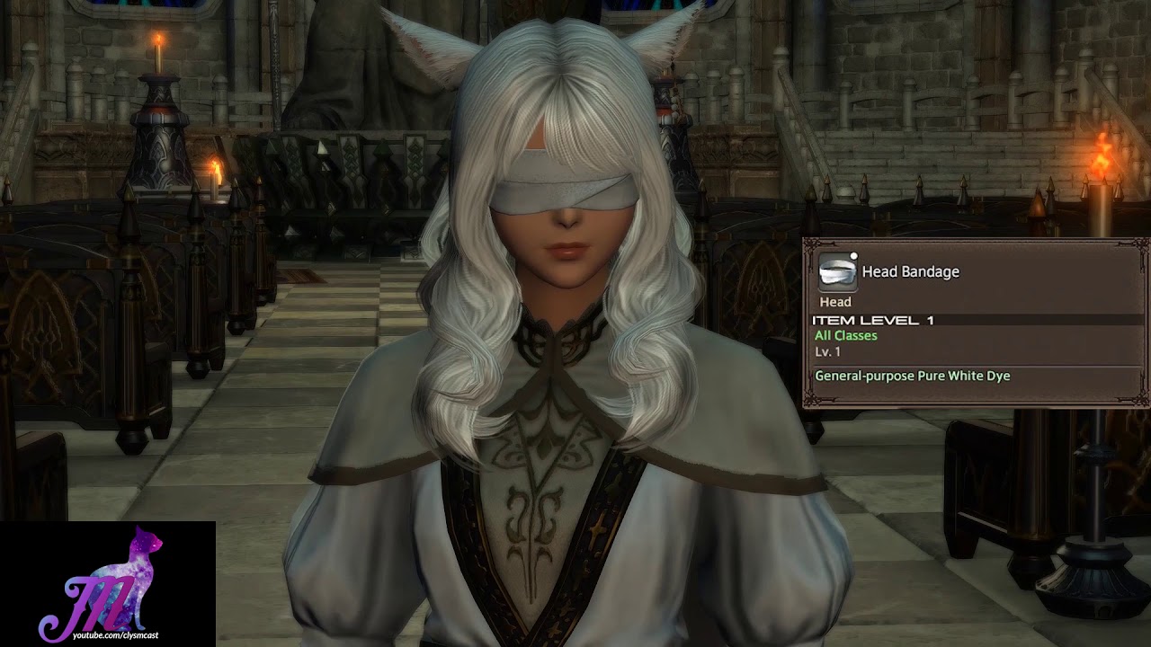 FFXIV: White Maiden Glamour - YouTube