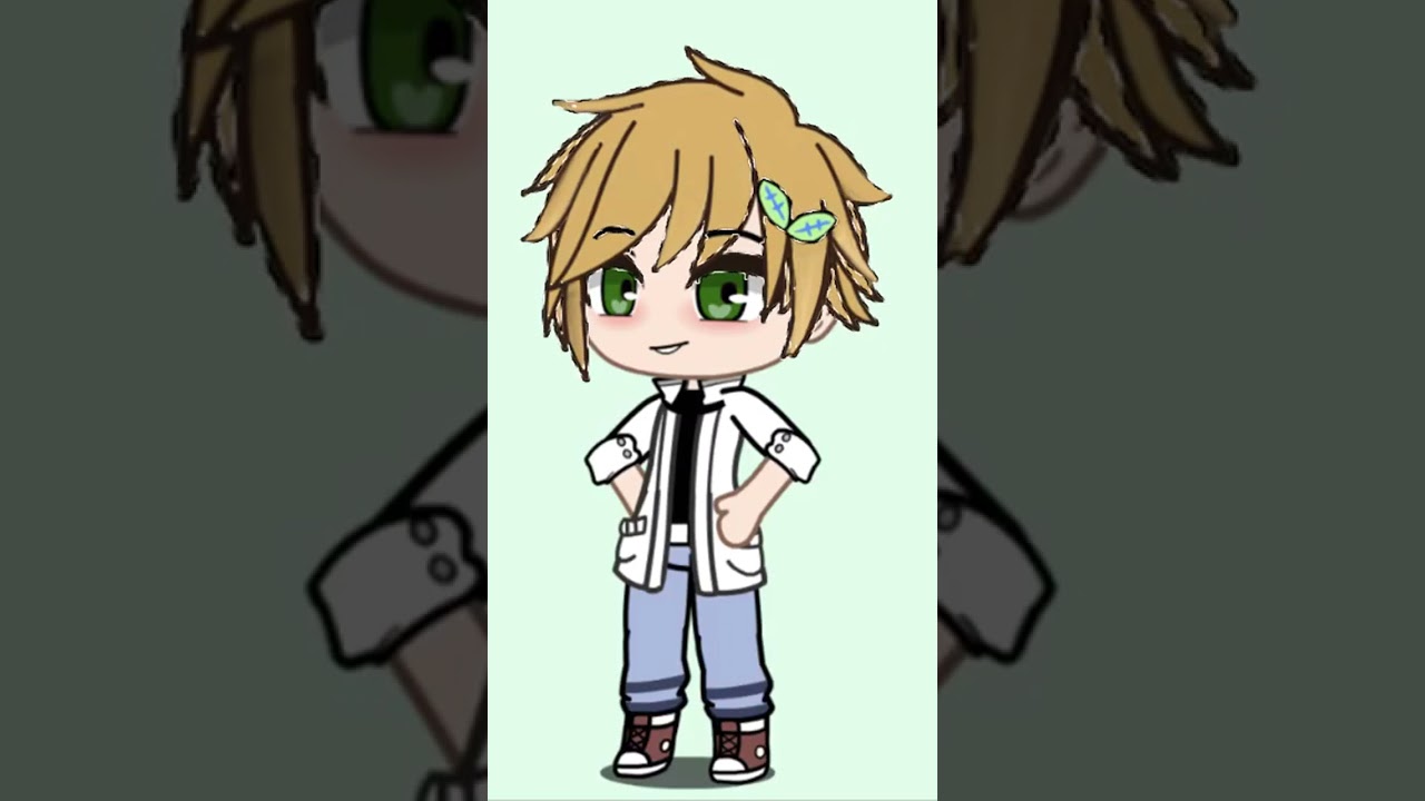 How is he so cute-||Adrian Agreste||mlb||gacha club|| Edit || - YouTube