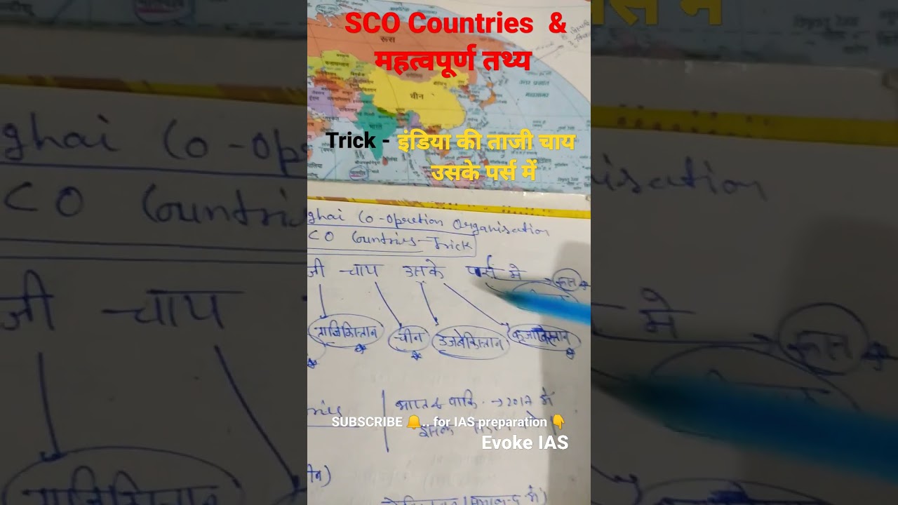 SCO countries trick|SCO countries|sco summit 2022 | SCO #shorts # ...