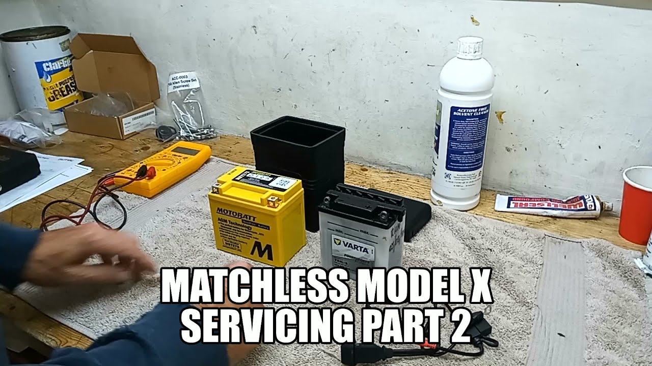 Matchless Model X Service Part 2. - YouTube