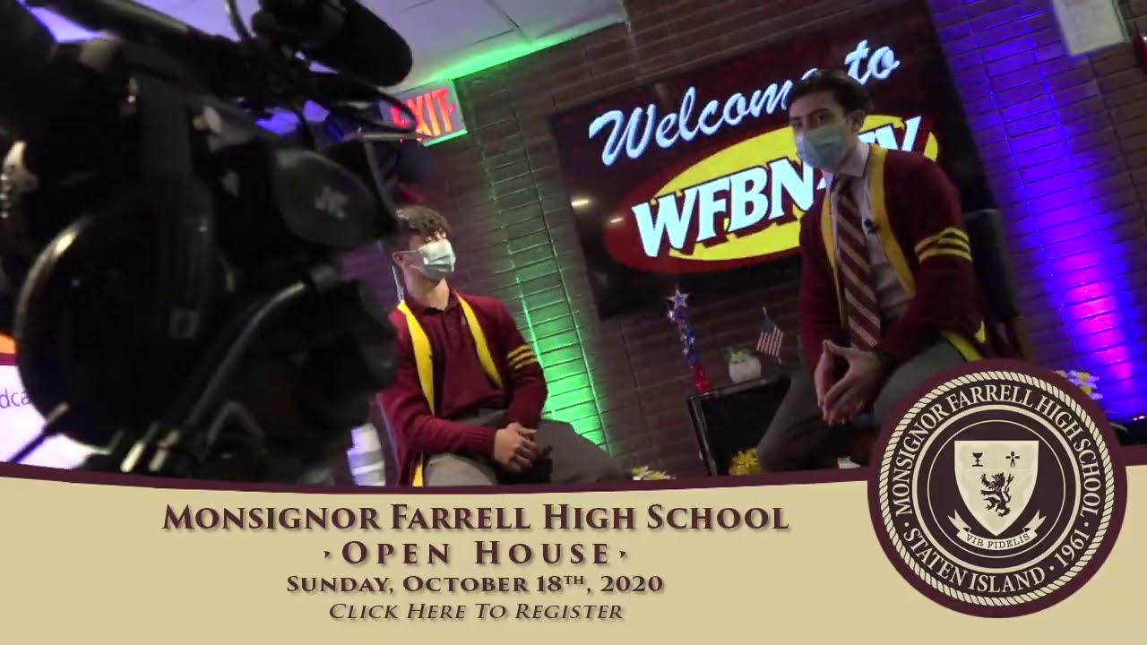 Monsignor Farrell High School Open House - YouTube