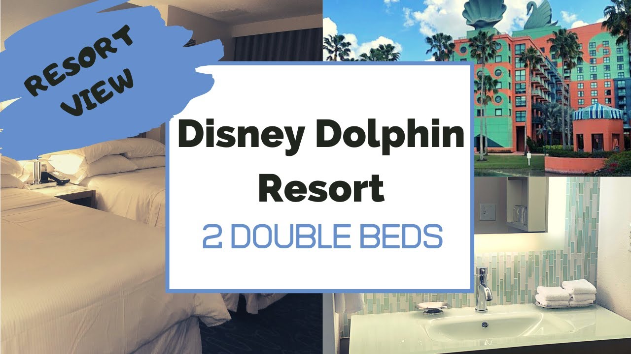 Disney Dolphin Resort Room Tour (RESORT VIEW) - YouTube