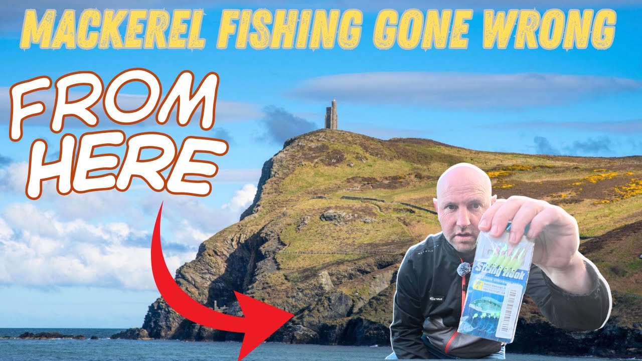 MACKEREL FISHING from the ROCKS | ISLE OF MAN SEA FISHING - YouTube