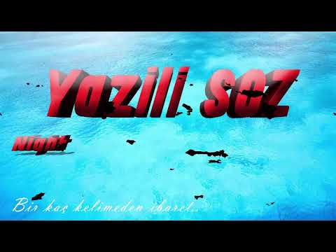 Night - Yazılı Söz 🎤 Türkçe Rap