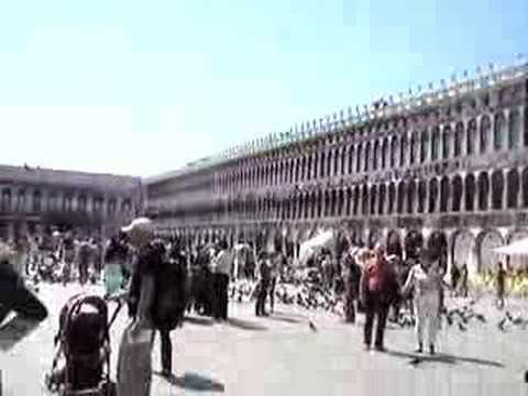 Alma Frey in Venice at The St Mark's Square