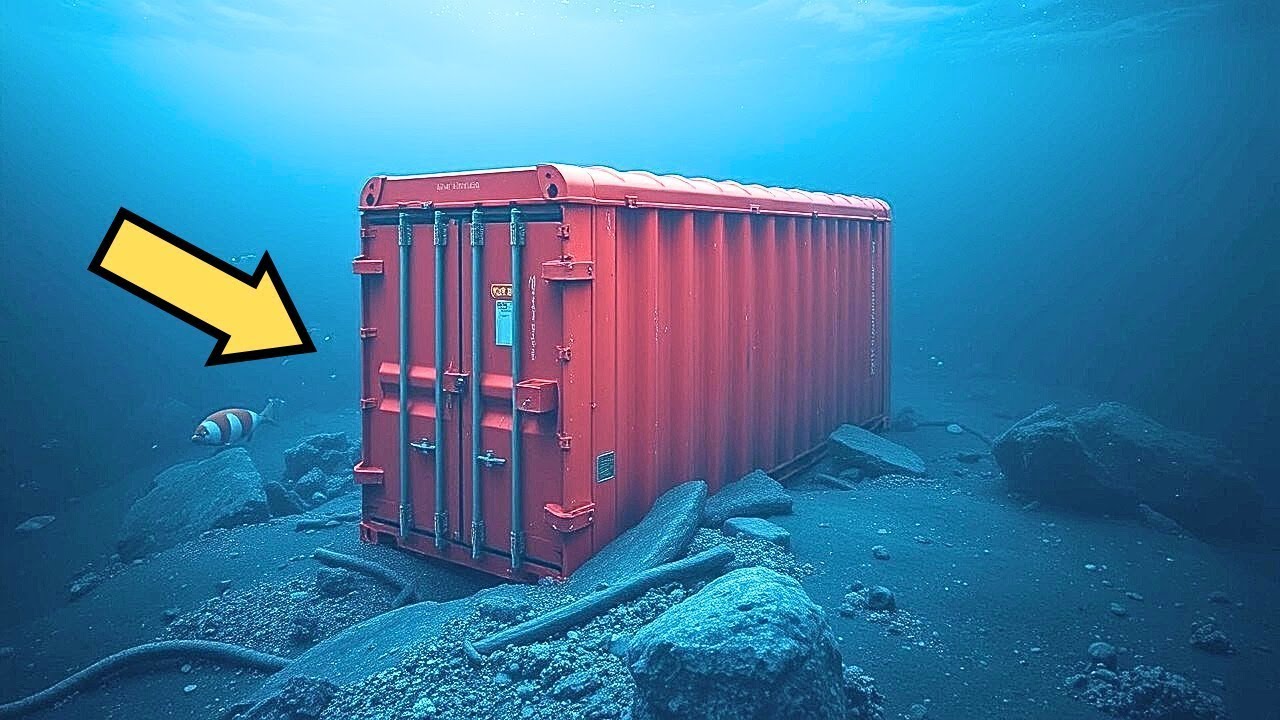 Underwater Robot Captures Sunken Container, Researchers Turn Pale When ...