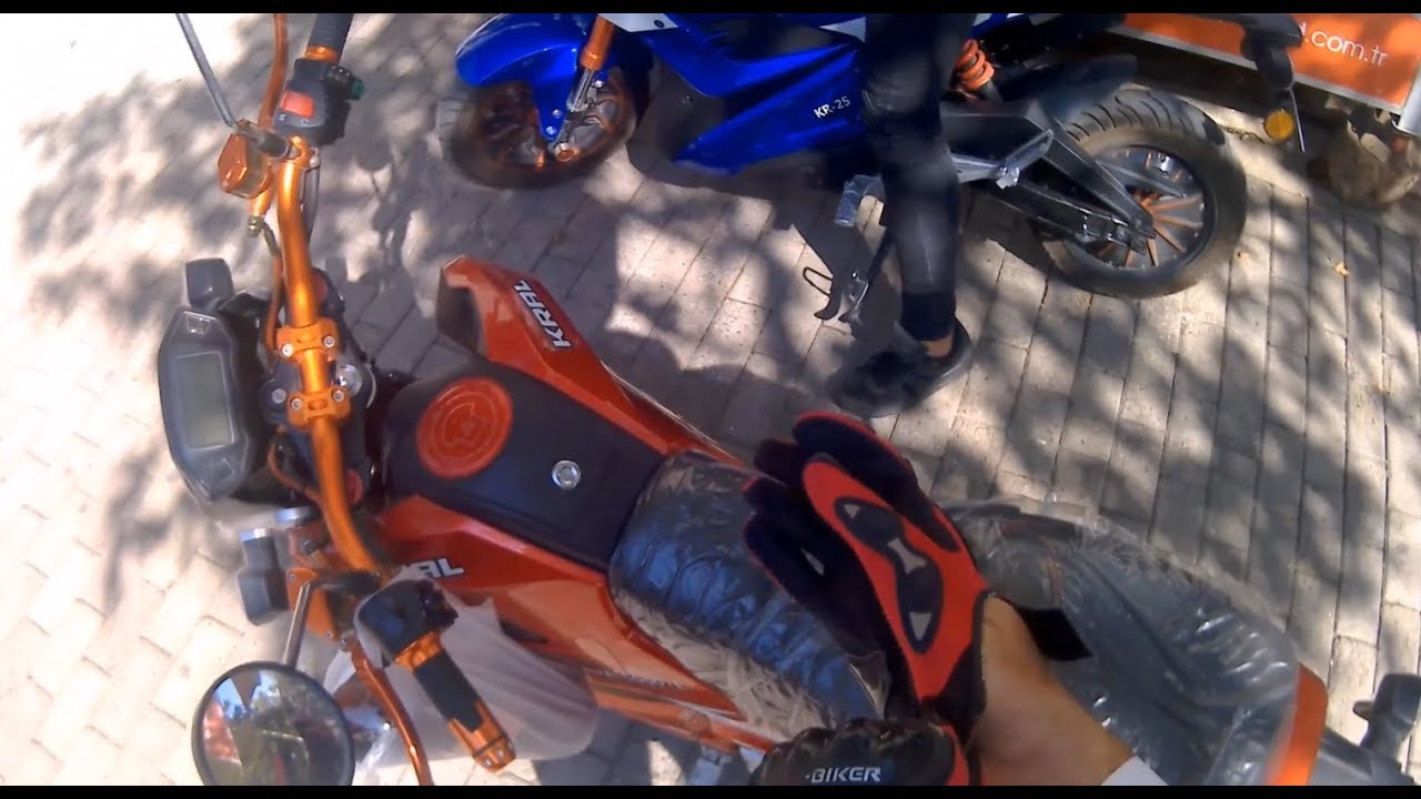 KRAL AVA 5000 L ELEKTRİKLİ BİSİKLET GÜNLÜK MOTOVLOG - YouTube
