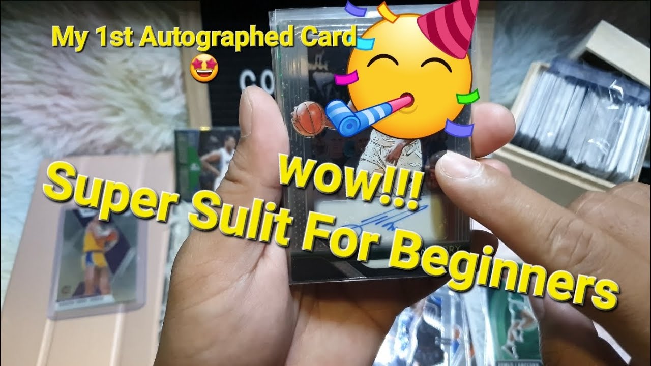 Sulit!! First Autographed Card|Repack Unpacking|NBA Cards - YouTube