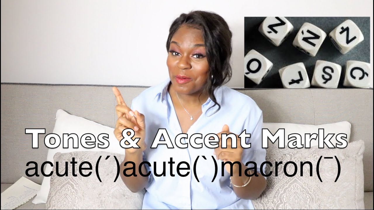 LEARN IGBO LANGUAGE 115 - TONES & ACCENT MARKS - YouTube