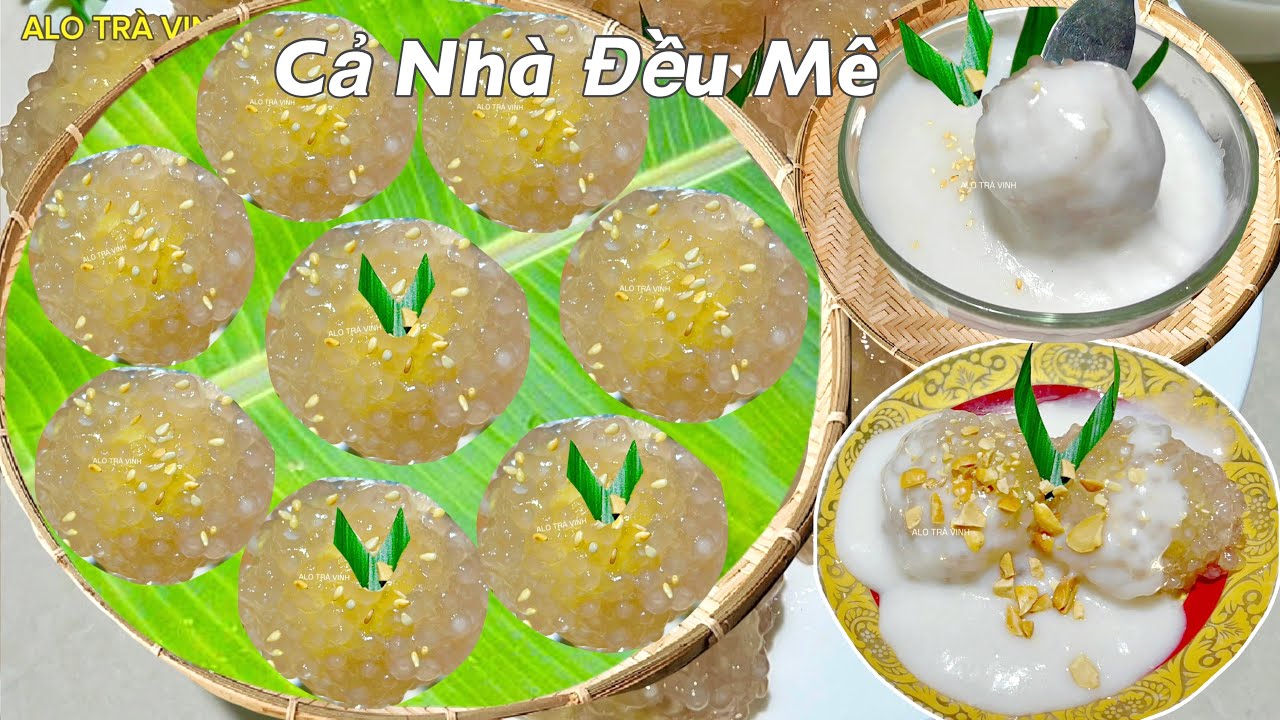 Có Được Mẹo Hay Làm BÁNH BỘT BÁNG Trong Veo Mềm Dai Quá Ngon- Mung bean ...