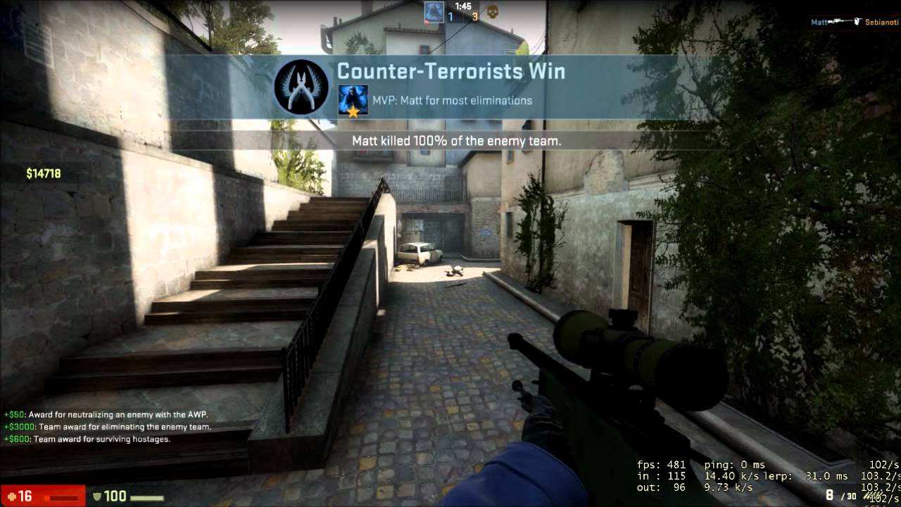 Counter Strike - Global Offensive Beta - Slow motion Headshot plus ...