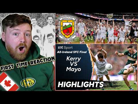Hockey Fan Reacts: GAELIC FOOTBALL - Kerry v Mayo All-Ireland Final & Rules || FIRST TIME REACTION