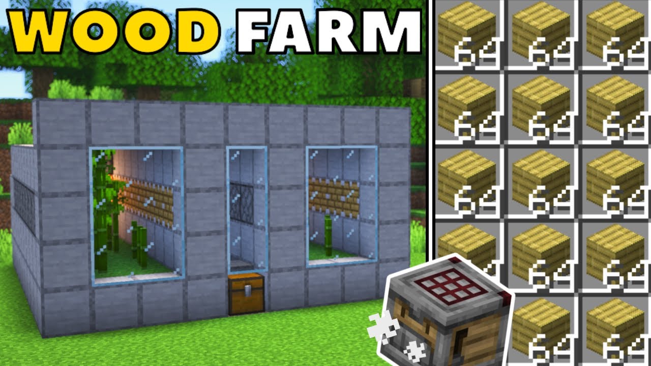 EASY WOOD FARM In Minecraft 1 21 Bedrock Java Edition Tutorial easy-wood-farm-in-minecraft-1-21-bedrock-java-edition-tutorial