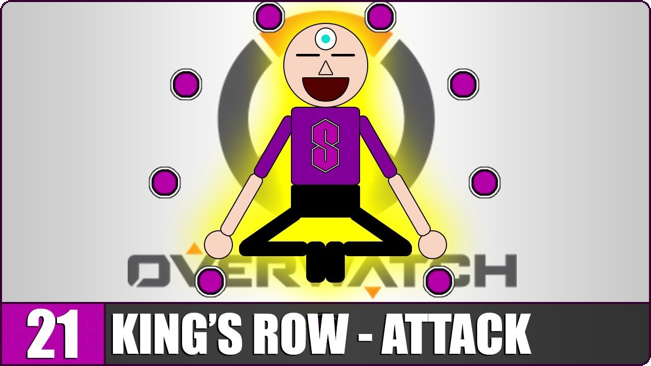 KING'S ROW - ATTACK | Overwatch - #21 (TOTAL MAYHEM) - YouTube
