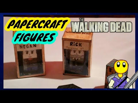 Homemade The Walking Dead Figures! - YouTube
