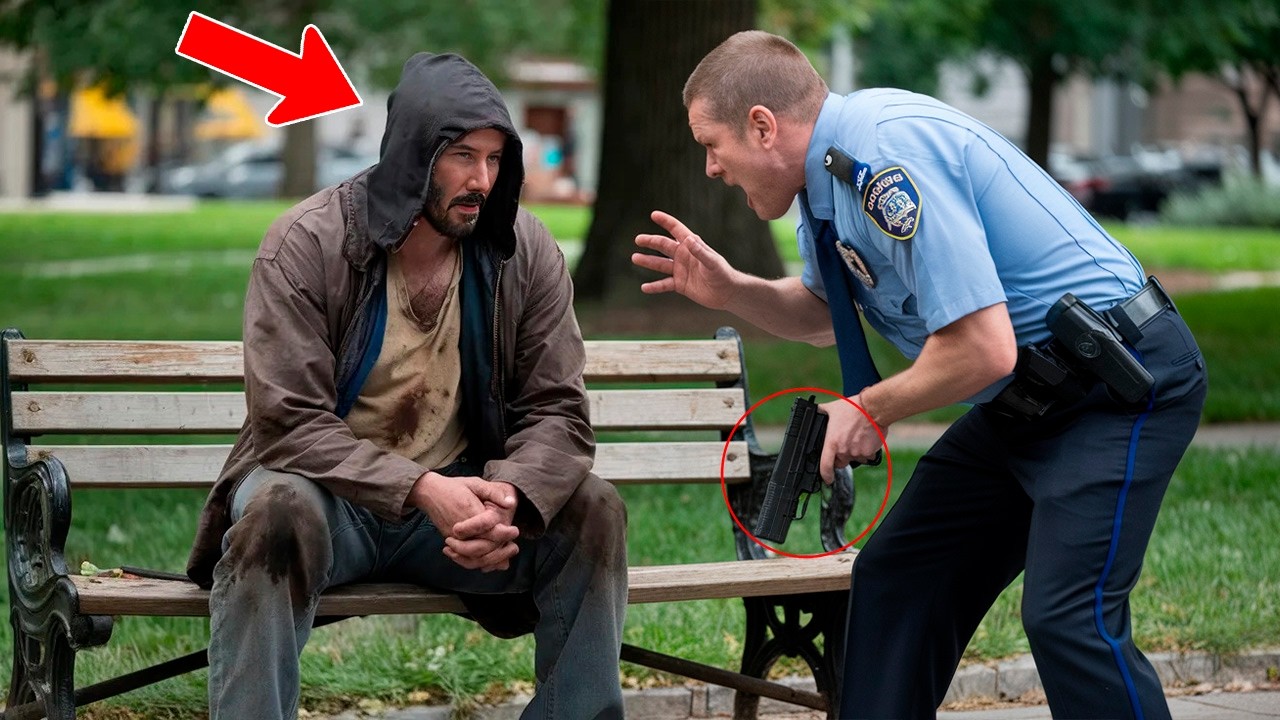 Keanu Reeves Disguises Himself as Homeless to Test Police —What ...