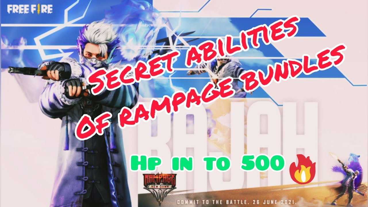 new rampage bundles have secret abilities - YouTube