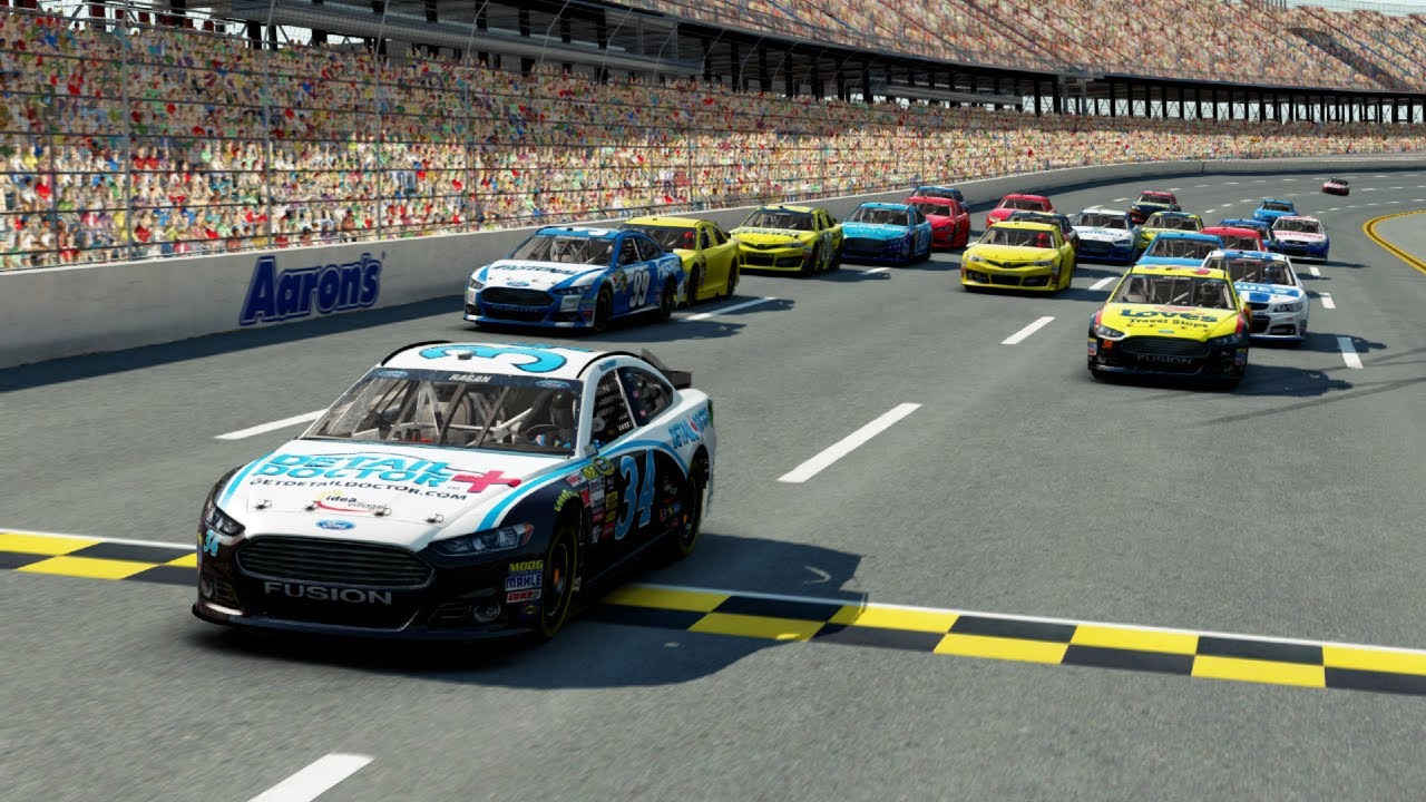 Front Row Finish - NASCAR '14 Highlight Challenges - YouTube