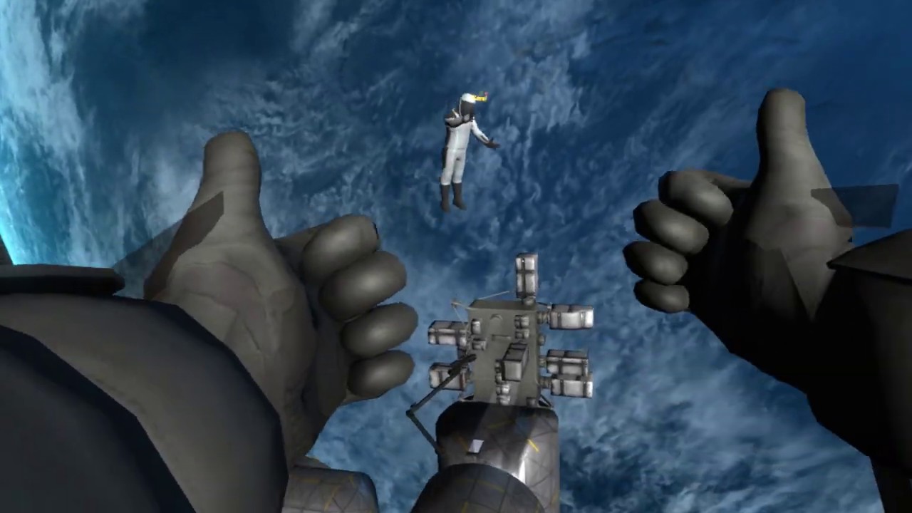 ISS spacewalk in social VR metaverse (Neos VR) - YouTube