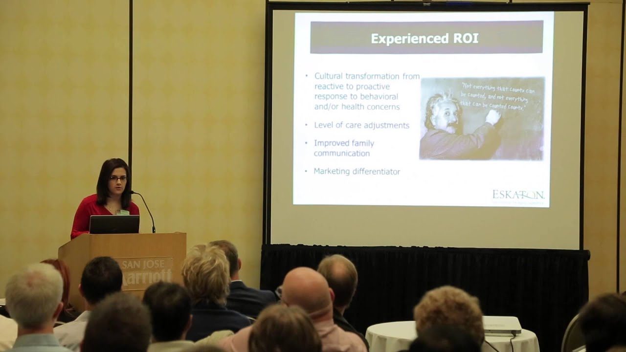 Sheri Peifer & Kaitlin Cuffe, Eskaton: "...Smart Sensor Technology to ...