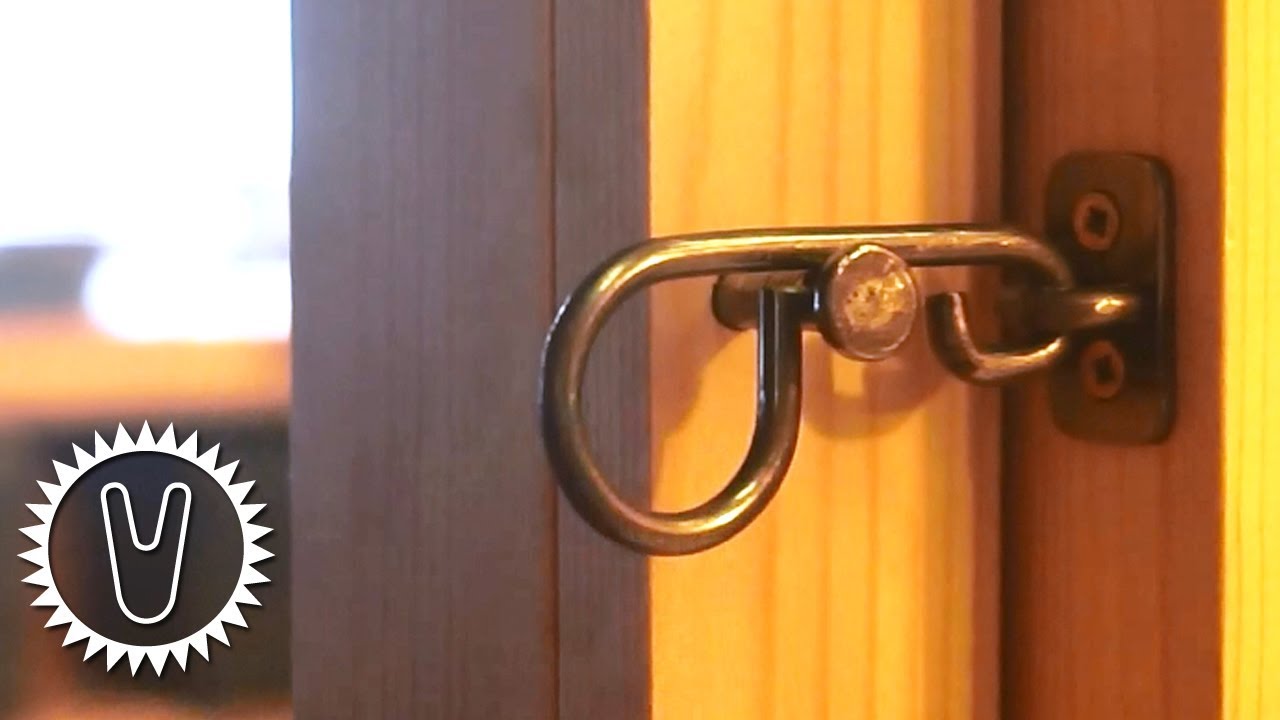 Window latch How to make - YouTube
