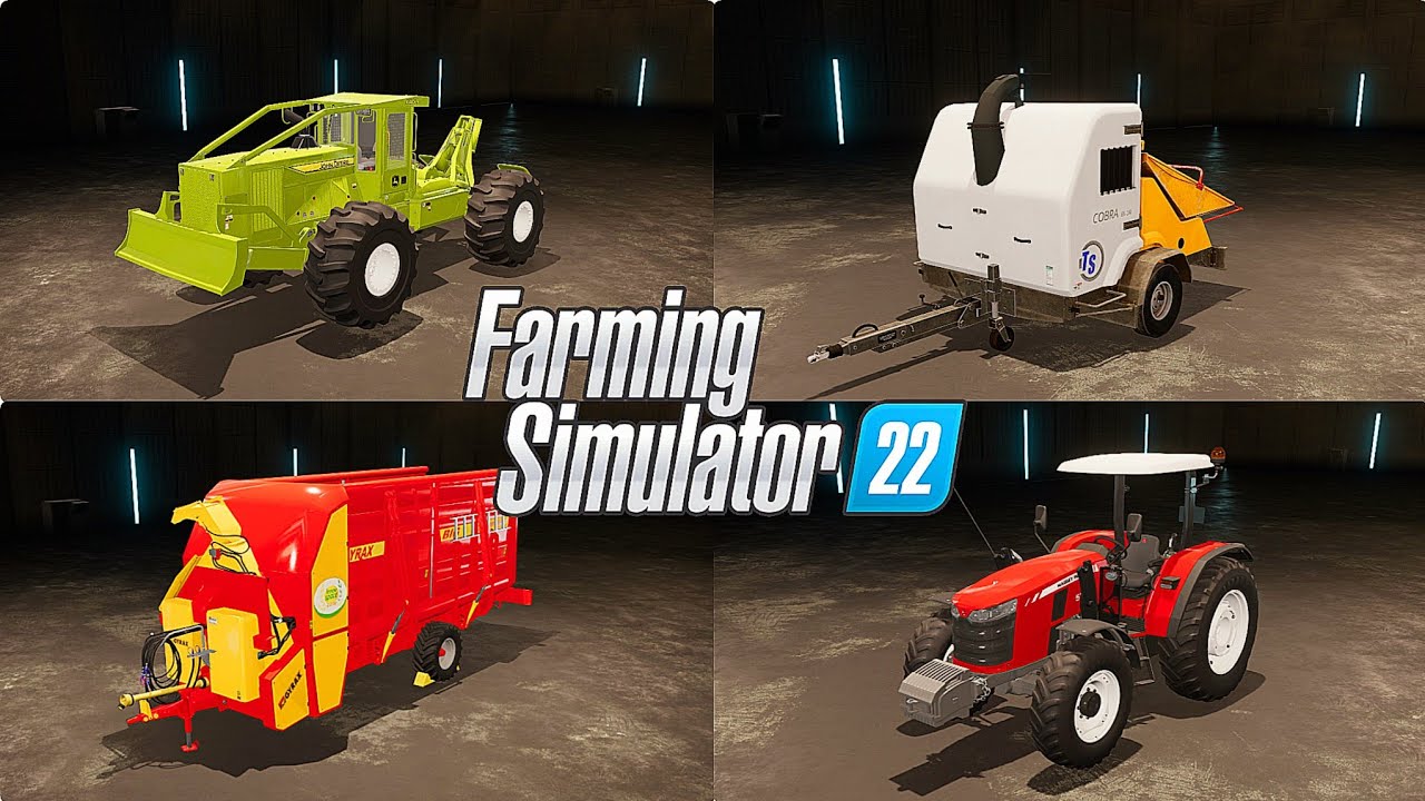 NEW MODS | ROAD CRUSHER | CABLE SKIDDER | LIZARD EXCAVATOR - Farming ...