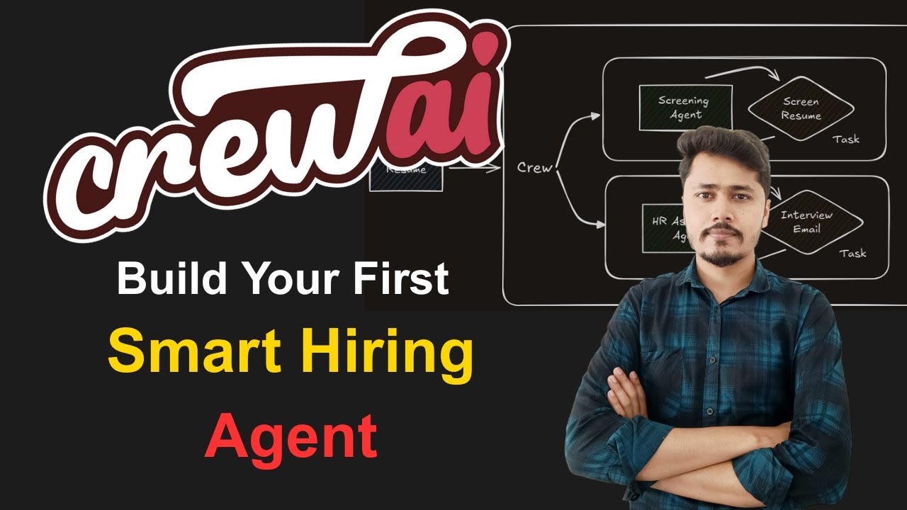 👉 Beginner’s Guide to CrewAI – Create a Smart Hiring Agent! - YouTube