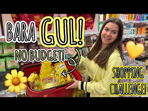 NO BUDGET *BARA GUL* SHOPPING CHALLENGE!!!💛🌼