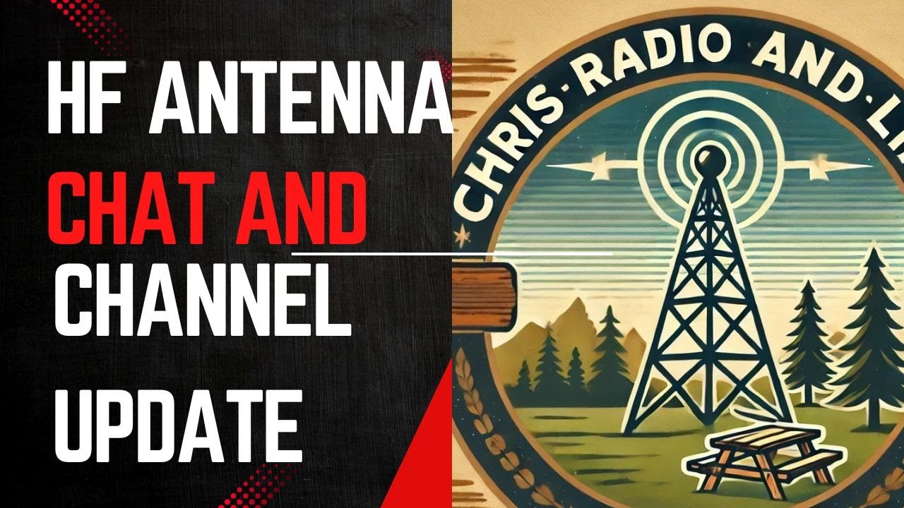 Time to figure out this HF antenna and short channel update - YouTube