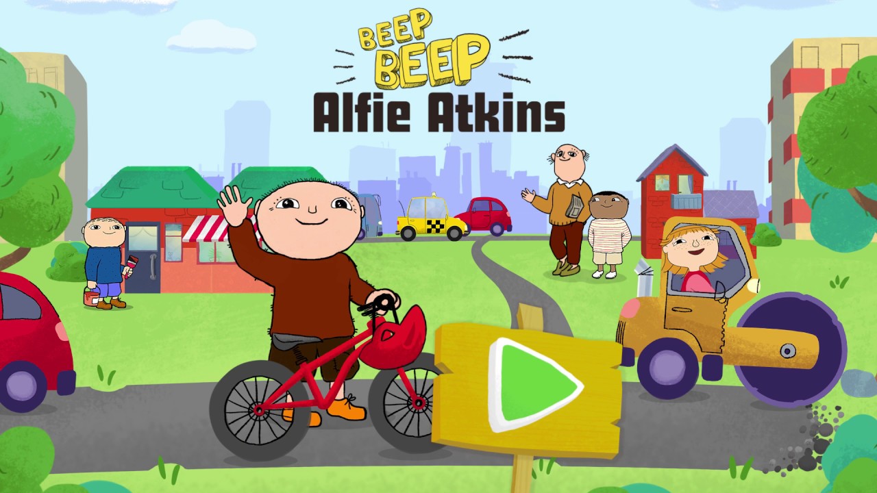 Beep, beep, Alfie Atkins game app for Android and iOS - YouTube
