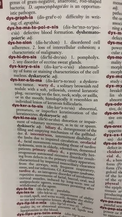 Medical Word of the Day (#2) - YouTube