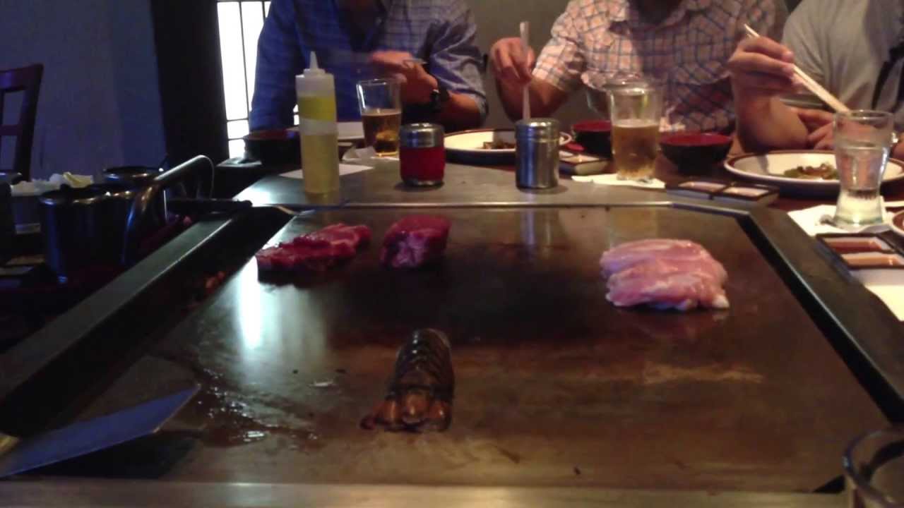 Teppanyaki at Tanaka of Tokyo! - YouTube