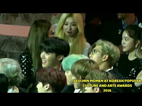 SEULMIN MOMEN AT KOREAN POPULAR CULTURE AND ARTS AWARDS (24 OCTOBER 2018)