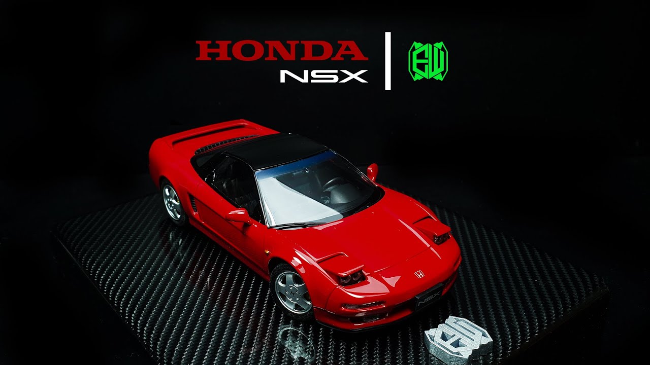 Building Tamiya 1/24 Honda NSX Scale Model - Full Build Step by Step ...
