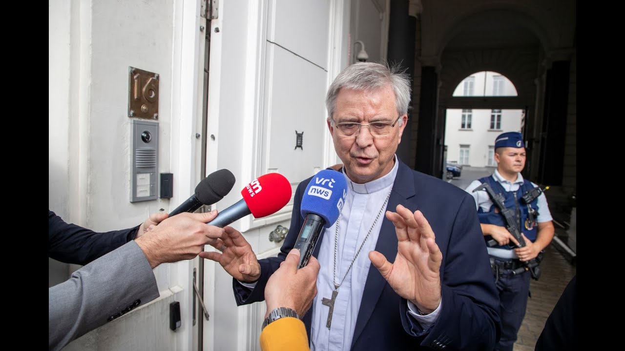 Persconferentie van bisschop Johan Bonny in Antwerpen - YouTube