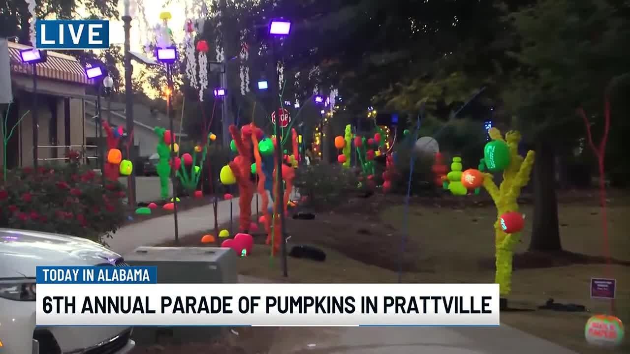 City of Prattville hosts 6th annual Parade of Pumpkins - YouTube