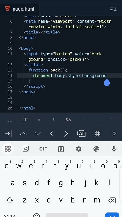 JavaScript button #shorts #button #html #css #javascript #onclick #function - YouTube