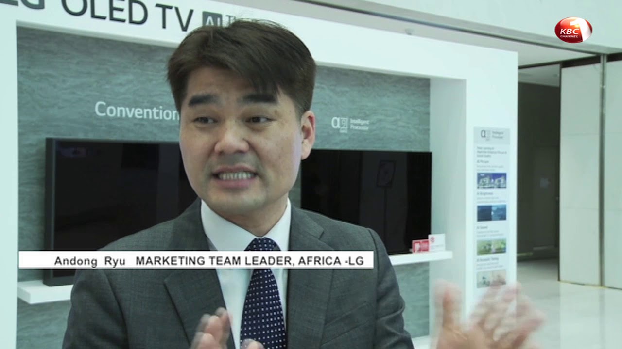 Foldable television set to be available later this year - YouTube