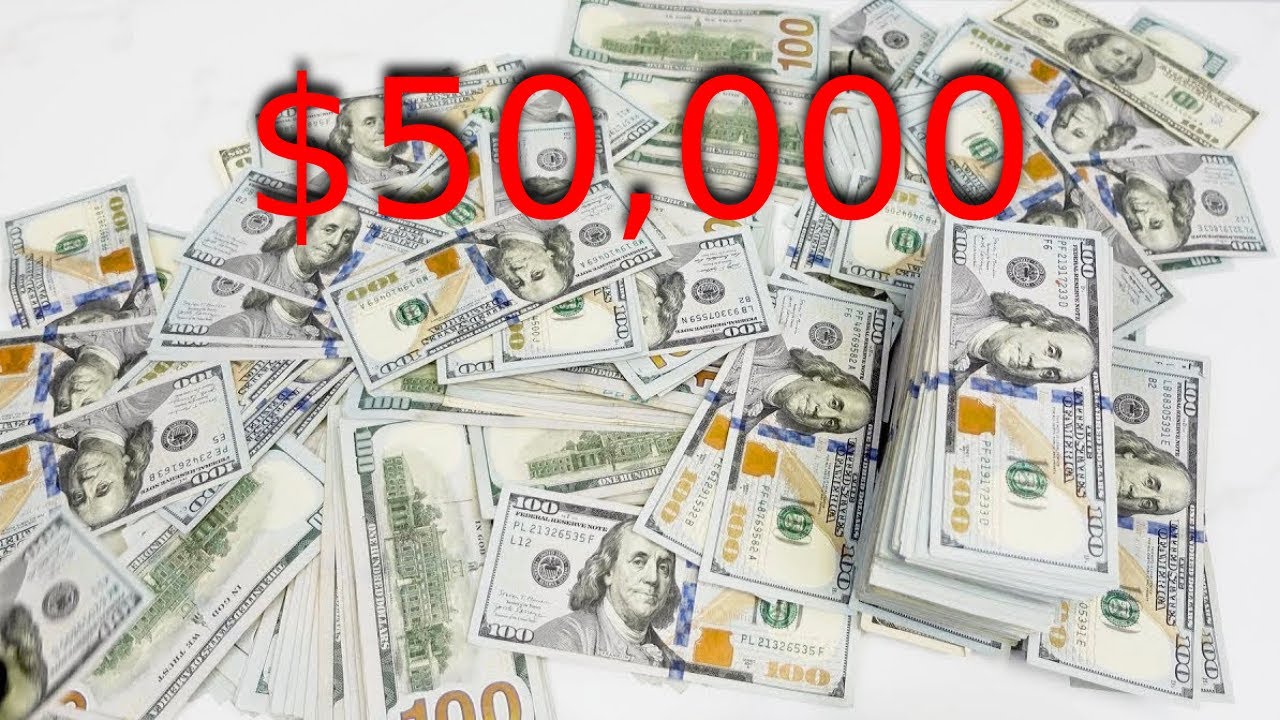 Money Count - $50,000 Cash - YouTube