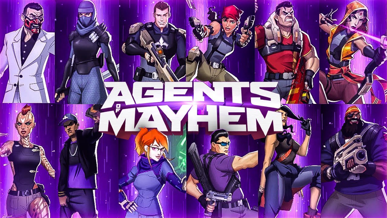 Agents of Mayhem - All Character Intros (Including All DLCs & Bosses ...