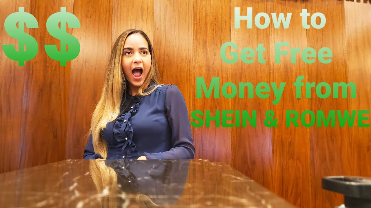 How to get free money from Shein and Romwe - YouTube