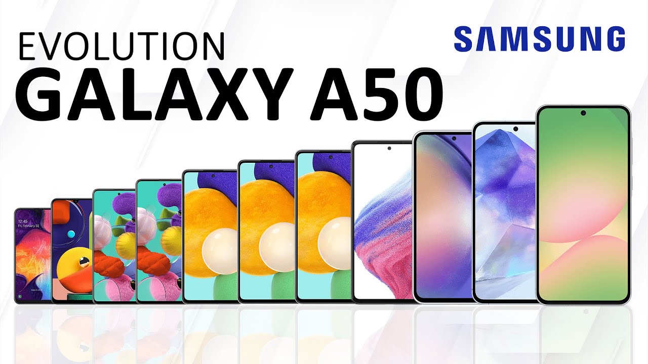 Evolution of Samsung Galaxy A50 Series – From A50 to A56! - YouTube