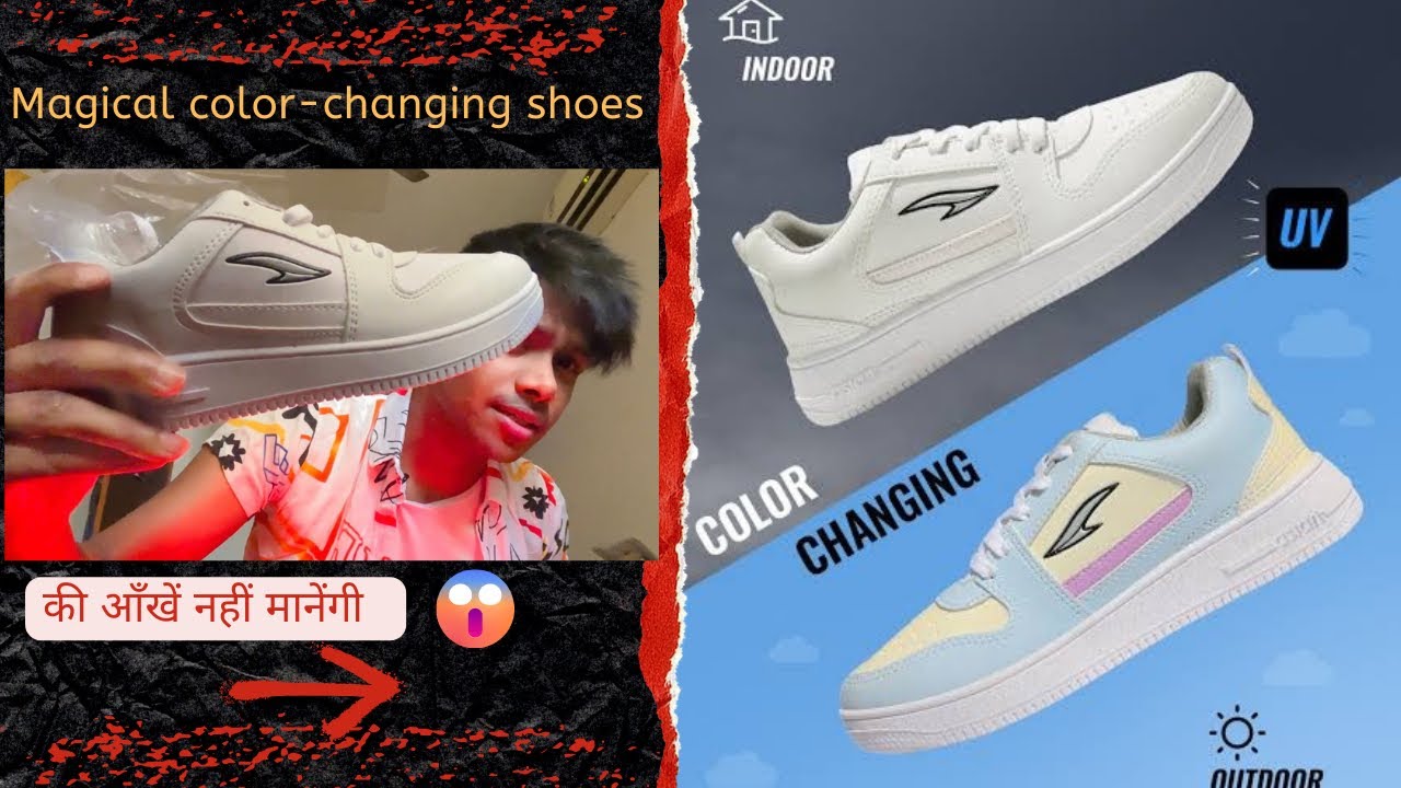 Magical Asian Color-Changing Shoes Unboxing: Unbelievable ...