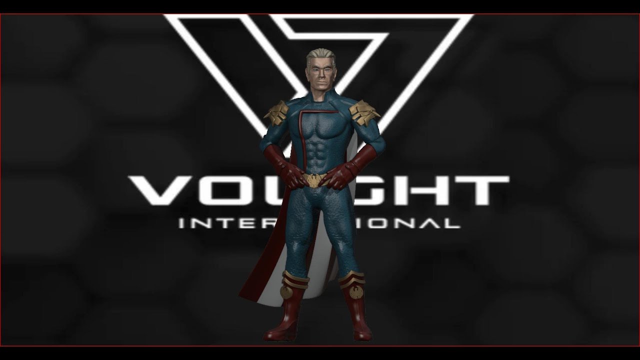 Making Homelander in blender (Final part) - YouTube