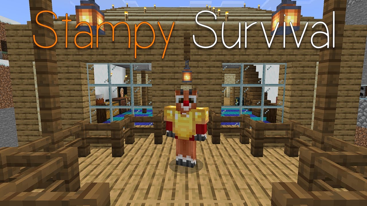 [EPISODE 6] Building Stampy's Lovely World In Minecraft Survival- Live ...
