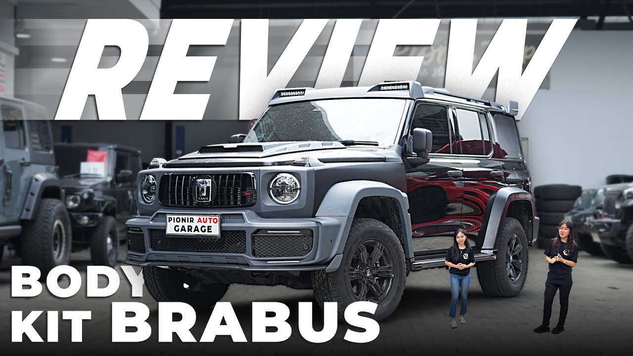 Body Kit GWM Tank 300 Brabus Style – Paket Modifikasi Gagah & Stylish ...