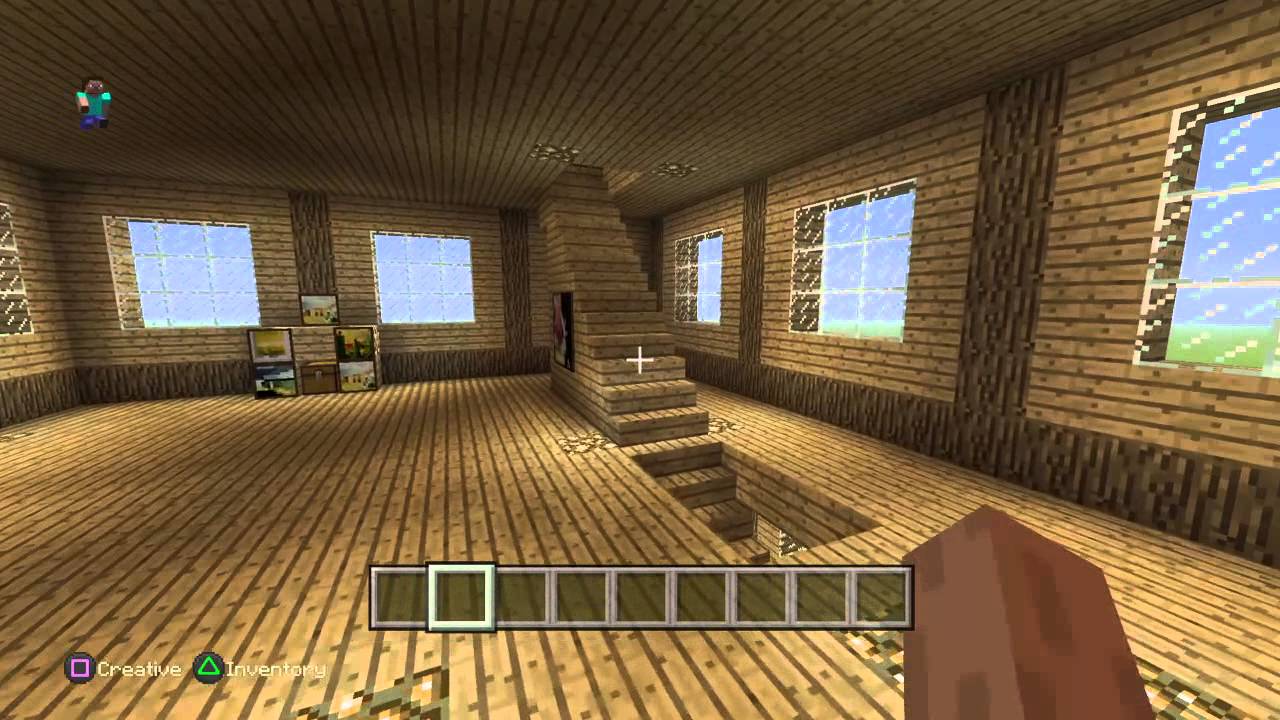 Minecraft | Big wooden house - YouTube