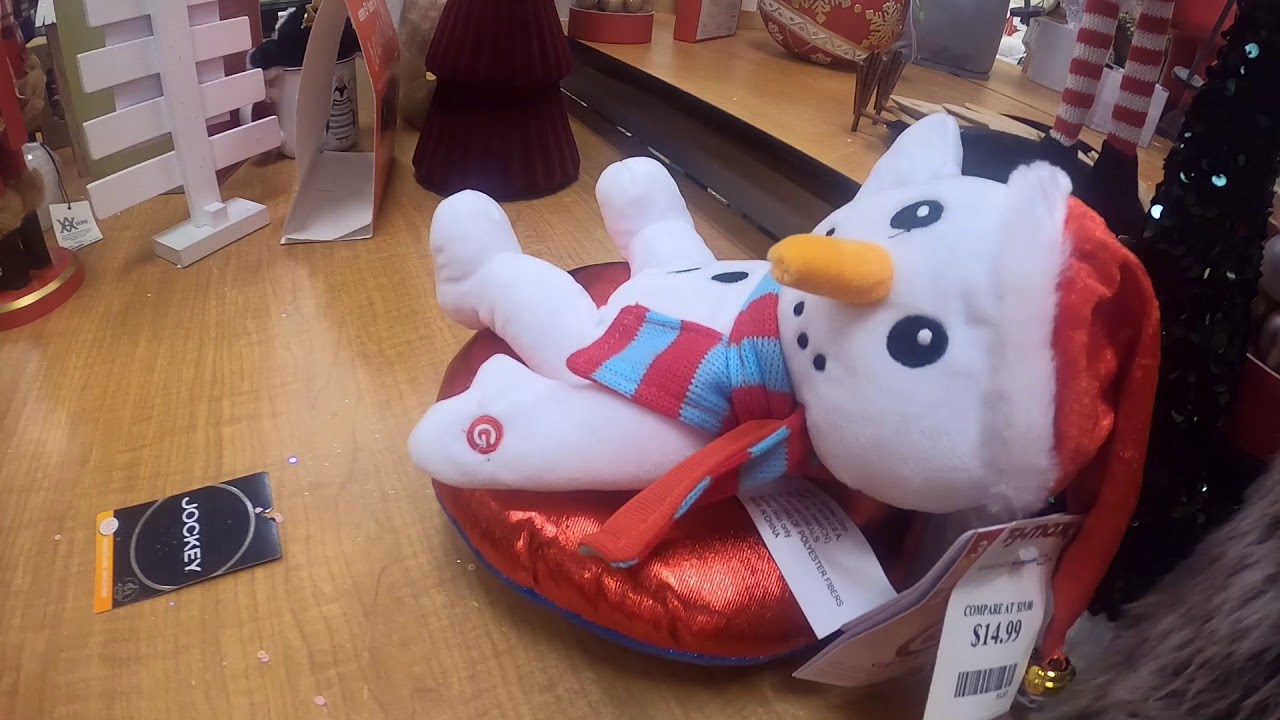 Gemmy Sledding Snowman Animatronic TJ Maxx Christmas 2020 - YouTube