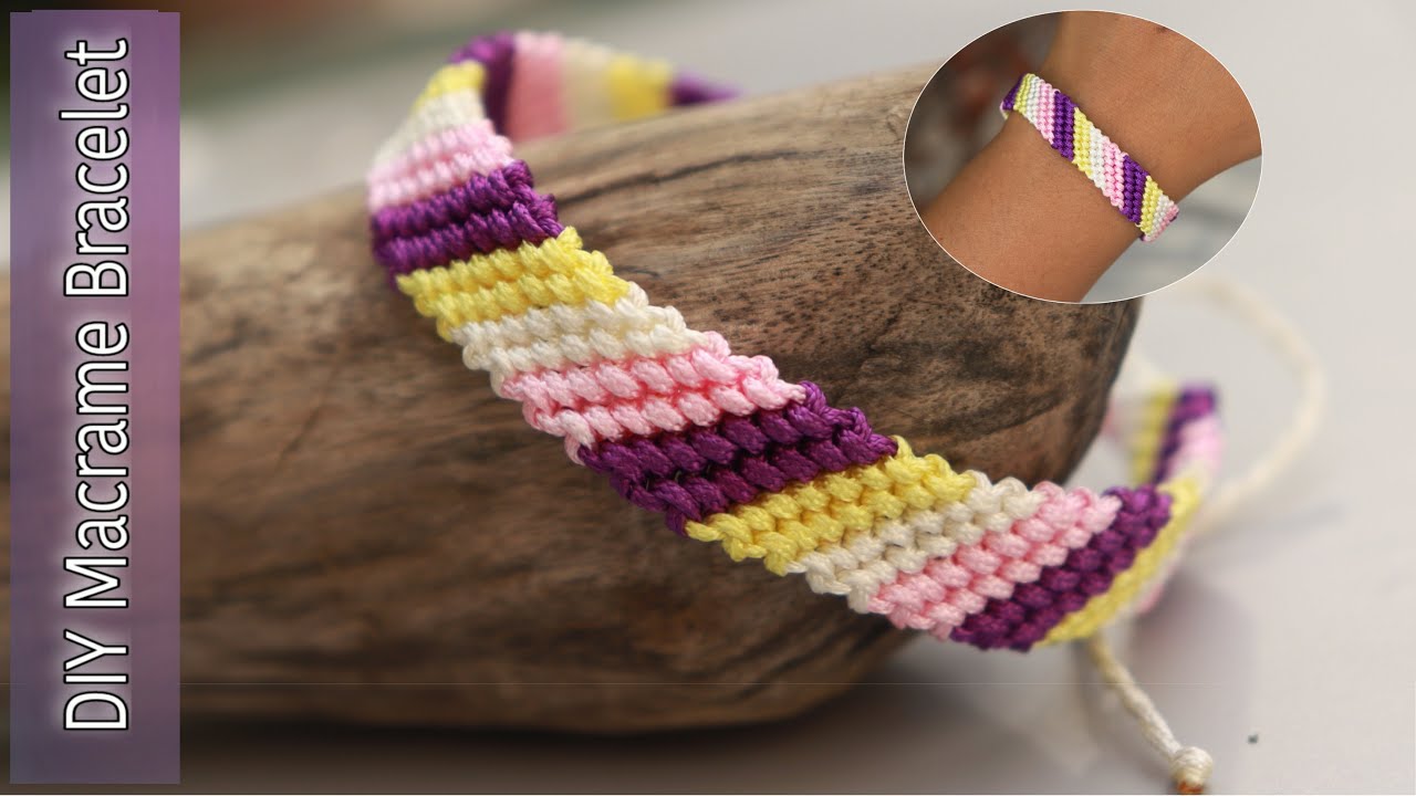 Thread Bracelet Ideas | How To Make Bracelet | DIY | Creation&you - YouTube