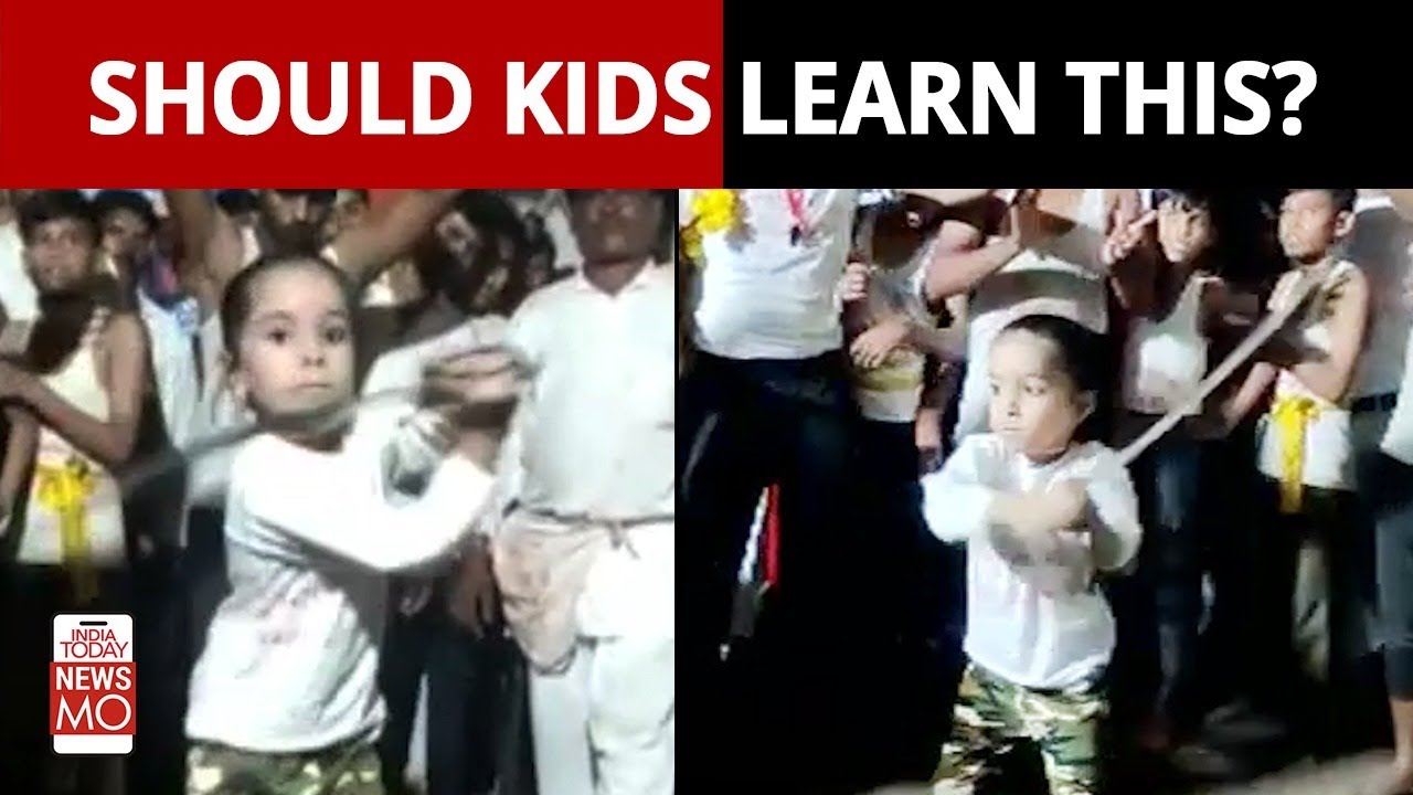 6-Year-Old Wows People With Sword Fighting Skills, Should Kids Be ...